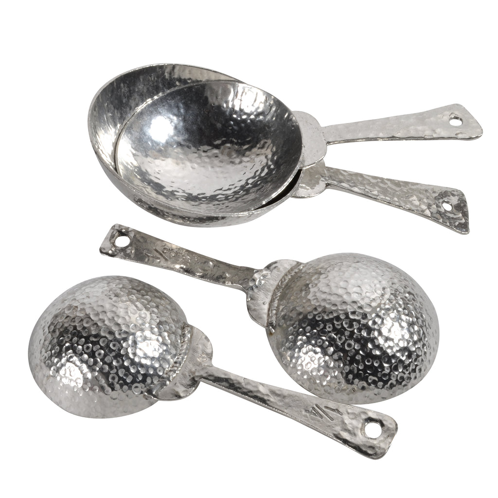 Crosby & Taylor Roman Pewter Measuring Cups with Display Post, Handmad ...