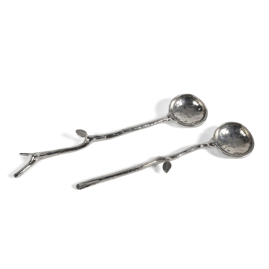Crosby & Taylor Twig American Handmade Pewter Condiment/Iced Tea Spoon ...