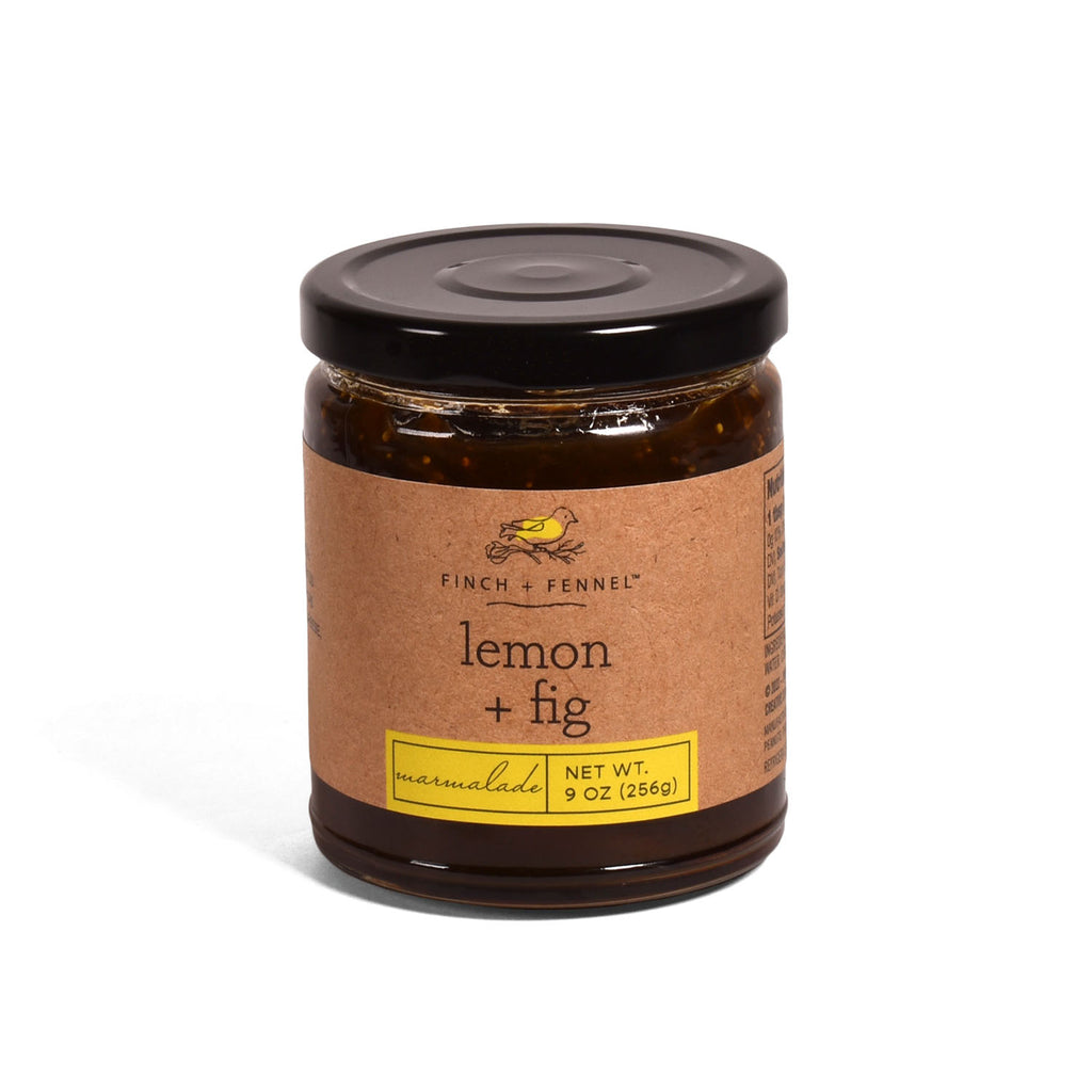 Finch + Fennel™ Lemon Fig Marmalade, 9-ounce Jar – The Barrington Garage