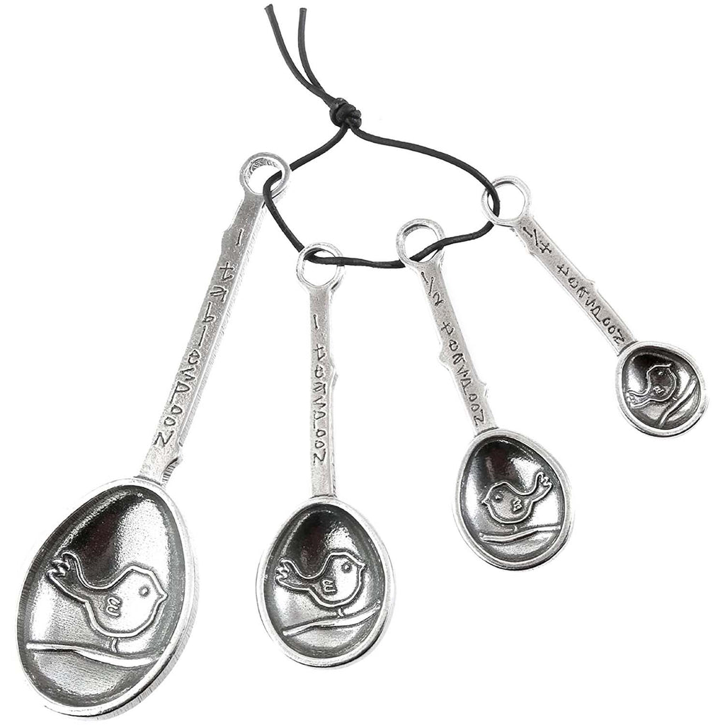 Crosby and Taylor Bird Pewter Measuring Spoons – The Barrington Garage