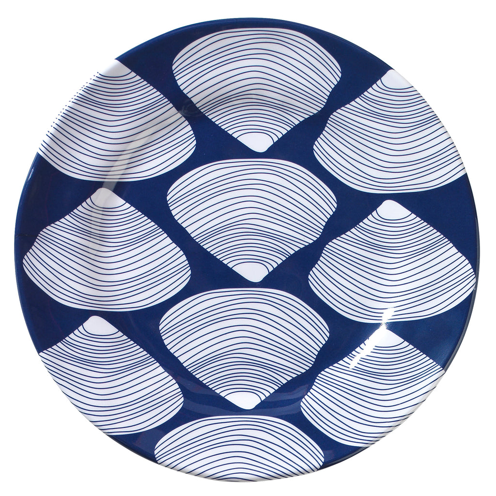 Merritt Clamshell by Kate Nelligan 8.5-inch Melamine Salad Plate, Set ...